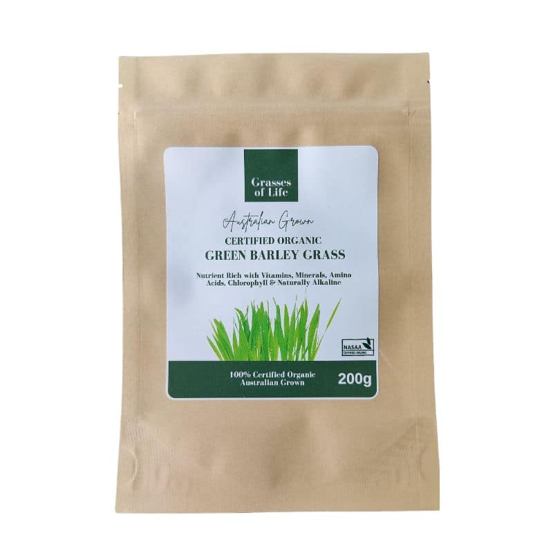 Australian Organic Barley Grass 200g – Grasses of Life